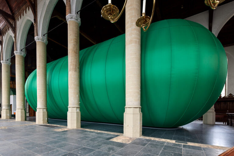 florentijn hofman unveils 'city cocoon,' his first occupiable ...