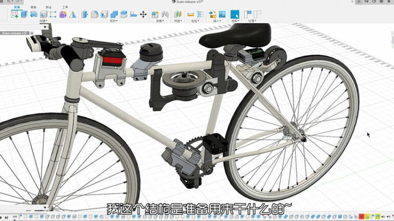 huawei engineers develop self-driving bicycle that can operate unmanned