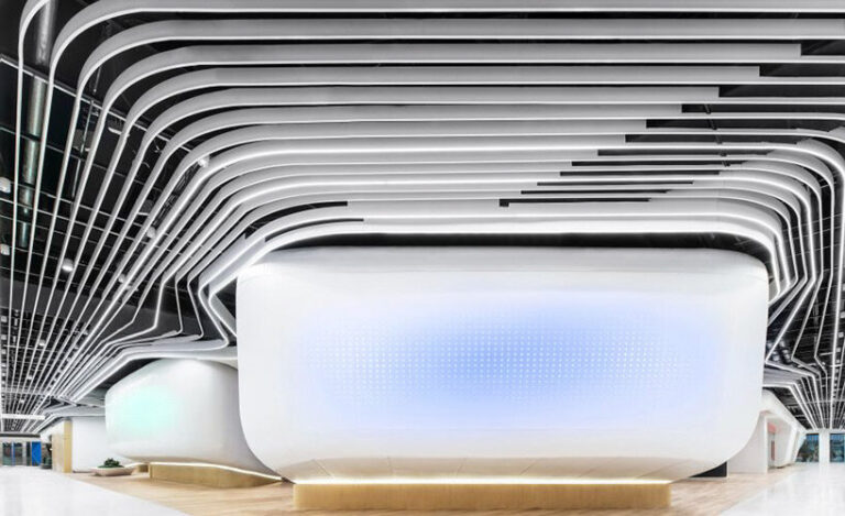 DUTS design installs infinite 'mobius ring' in beijing shopping mall ...