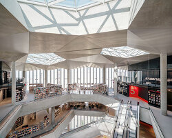 herzog & de meuron-designed national library of israel takes shape