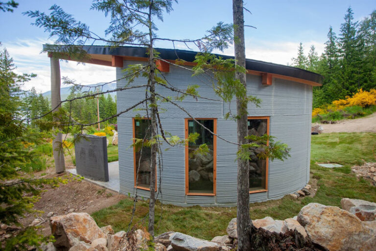 the fibonacci house becomes the first fully 3D printed home on airbnb