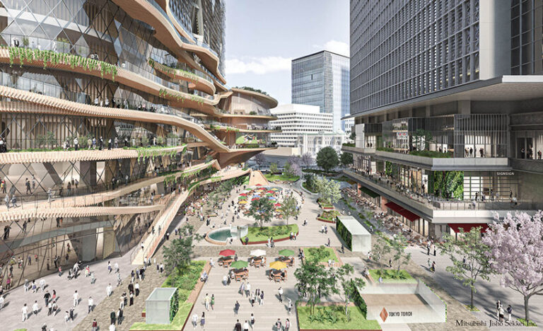 TOKYO TORCH: large-scale redevelopment with tallest high-rise building ...