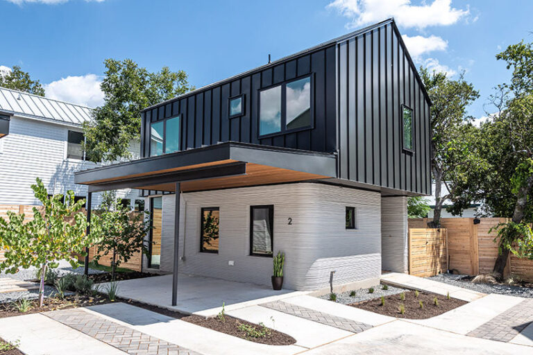 ICON's 3D printed homes in austin are now complete and on the market