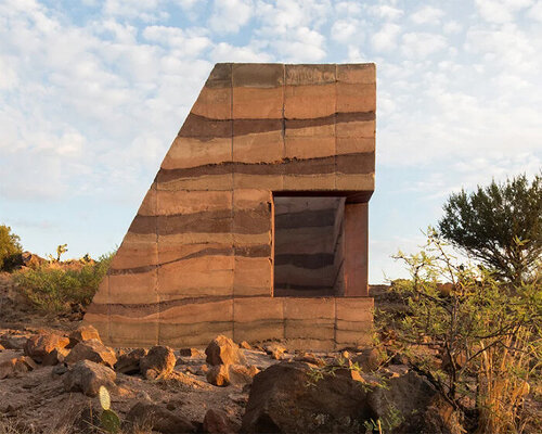 rammed earth architecture and design | designboom.com