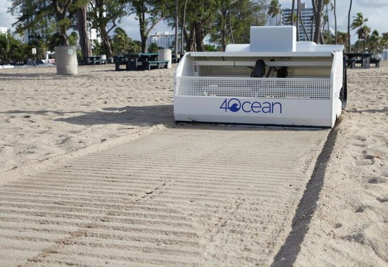 BeBot robot collects tiny plastic waste to clean our beaches