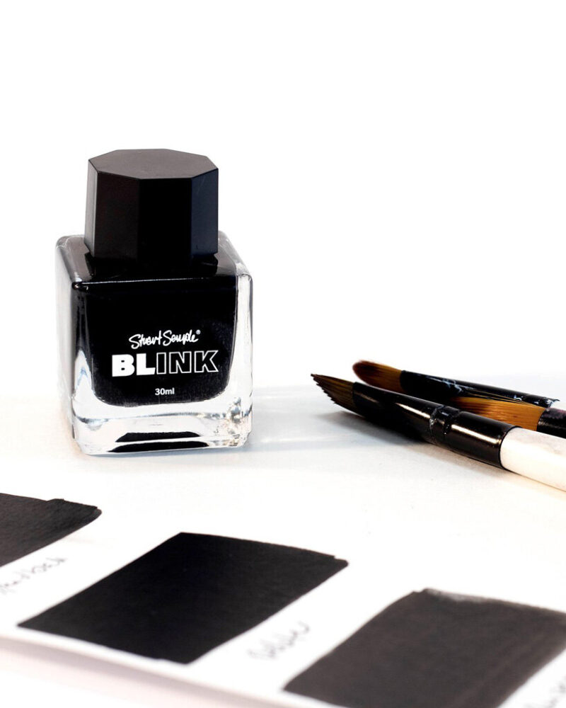 stuart semple unveils blink, the world's blackest ink