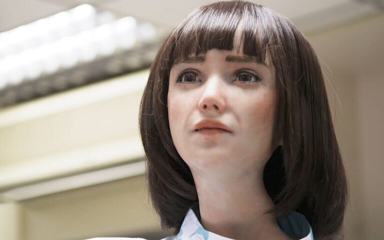 lifelike robot nurse 'grace' will bring emotional care to isolated patients