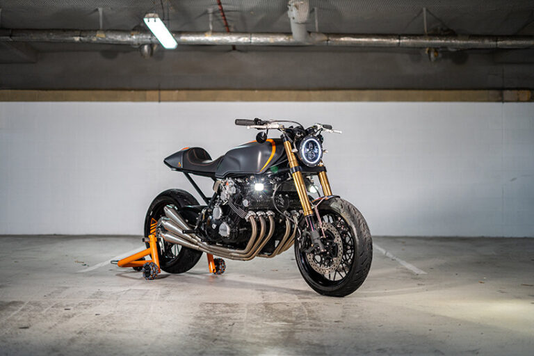 purpose built moto adds street fighter flair to 1981 honda CBX1000 custom