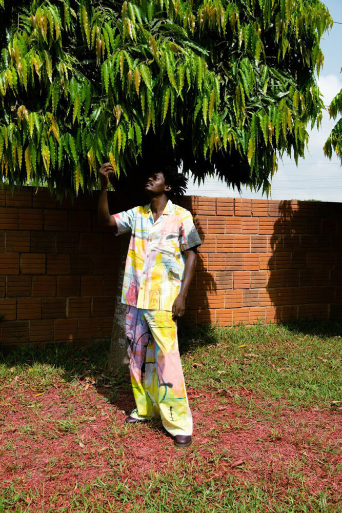 the slum studio is turning clothing waste into hand-painted apparel