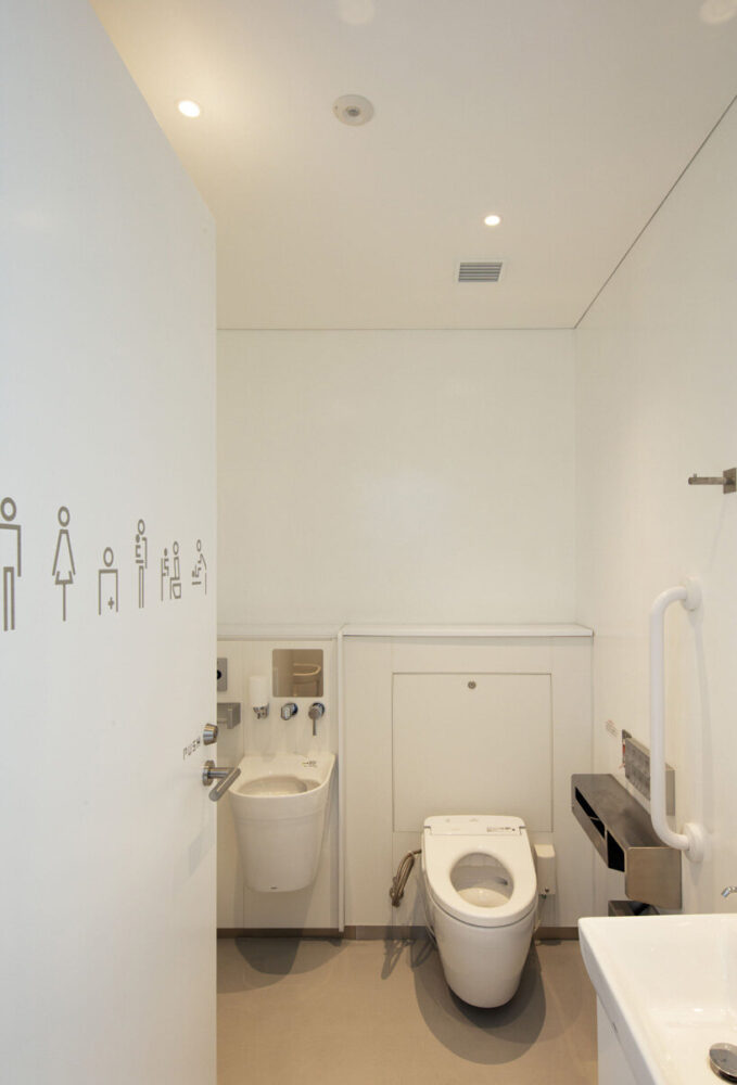 kashiwa sato completes 'clean and safe' tokyo toilet