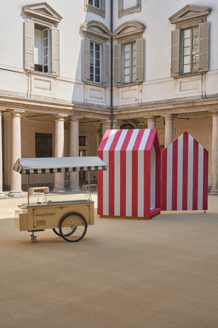 aires mateus brings the beach to baroque palazzo at design variations