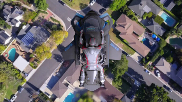 jetpack aviation introduces the speeder™, its flying motorcycle