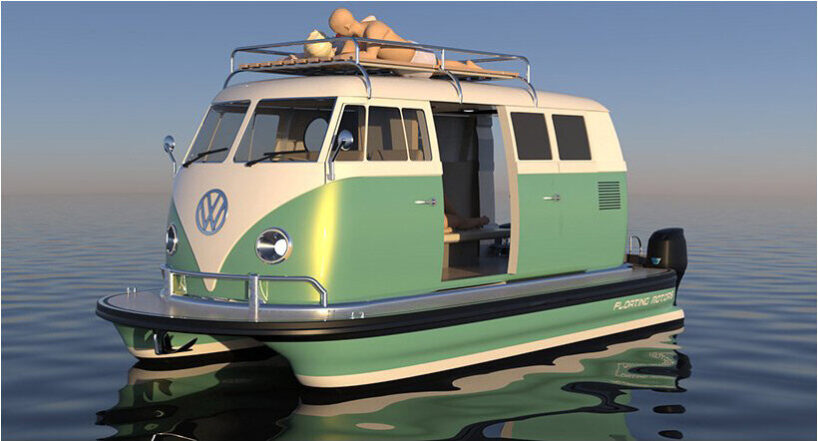 pierpaolo lazzarini's new floating motor concept brings iconic cars on ...