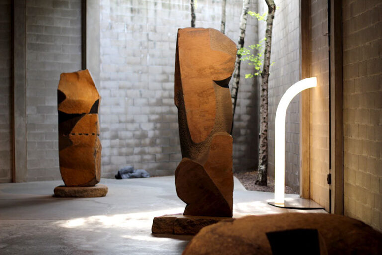 noguchi museum dotted with soft, enigmatic forms by objects of common interest
