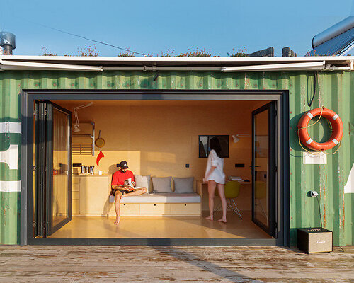 shipping container architecture and interior design news and projects