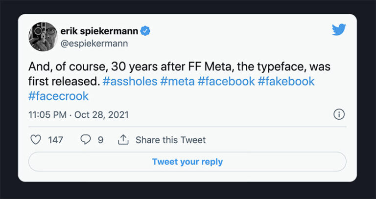 facebook's rebrand as 'meta' reveals new logo, and the internet reacts