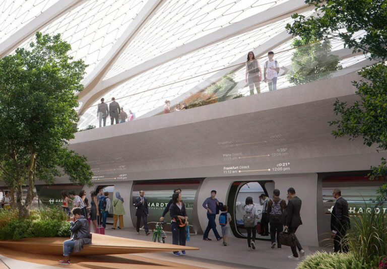 amsterdam-rotterdam is the first european hyperloop network route