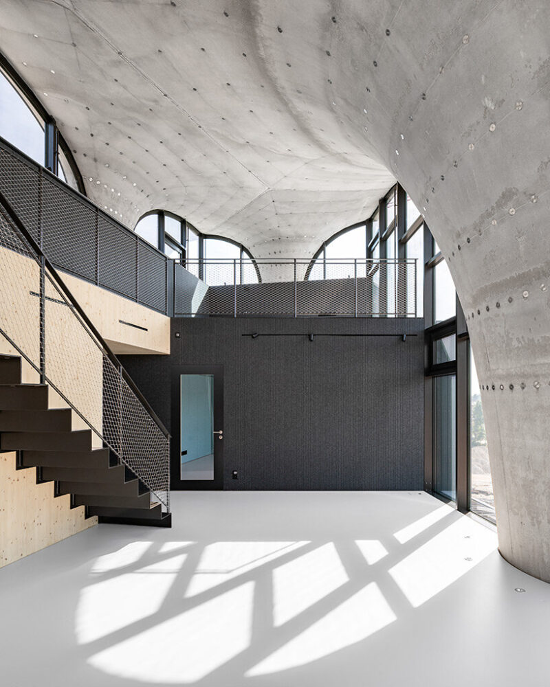 ETH zurich's intricate doubly-curved concrete roof tops new research ...