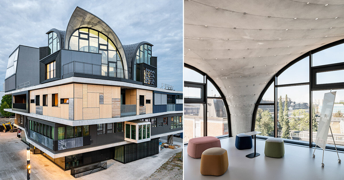 ETH zurich's intricate doubly-curved concrete roof tops new research ...