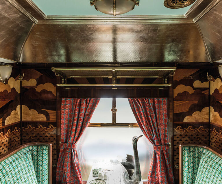 wes anderson revives 50s carriage inviting visitors into whimsical film ...
