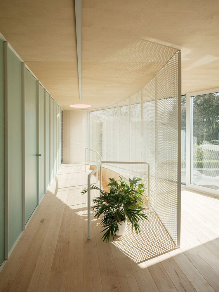 i.s.m.architecten explores tactile+ spatial qualities within this ...
