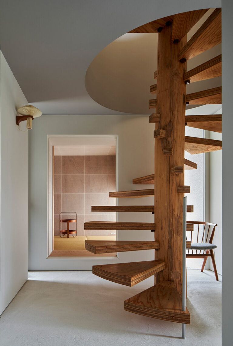 toga house by takeru shoji architects is a half-sunken dwelling in japan