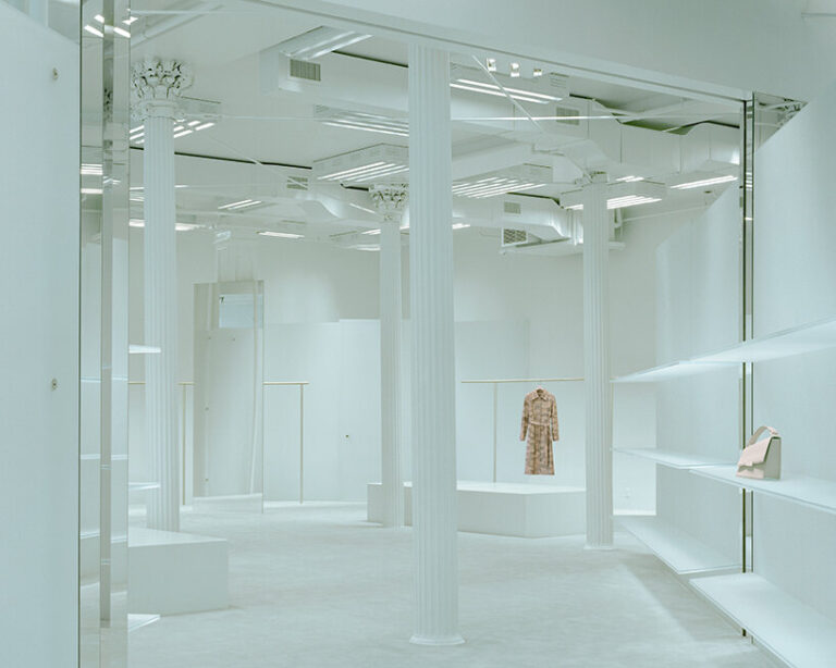 acne studios opens a minty new store in SoHo, new york city