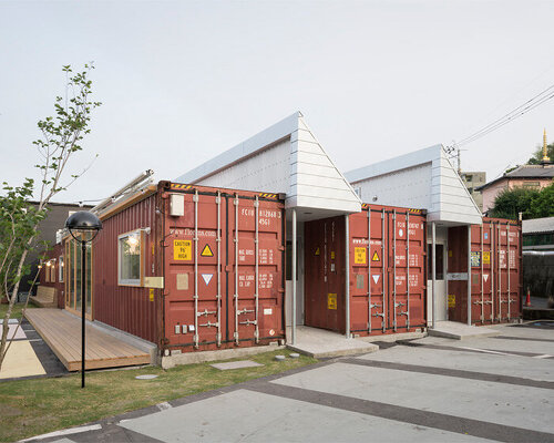 samsung solar powered internet shipping container schools