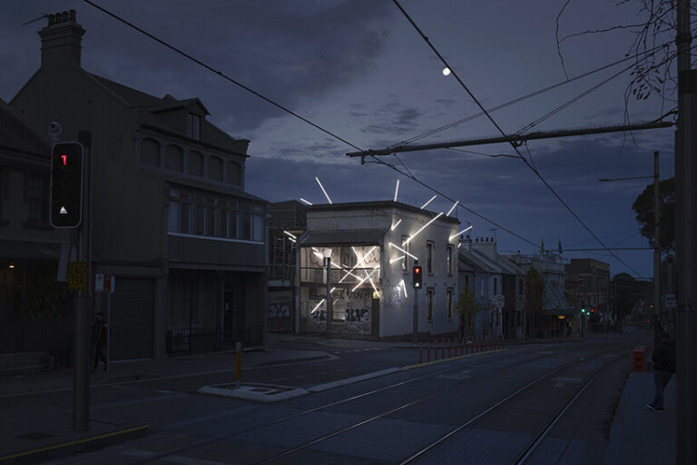 'light intersections II' by artist ian strange