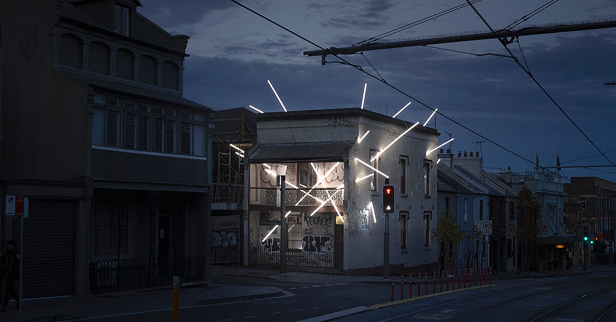 'light intersections II' by artist ian strange