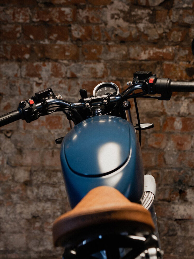 maeving unveils cafe racer-inspired RM1 electric motorcycle