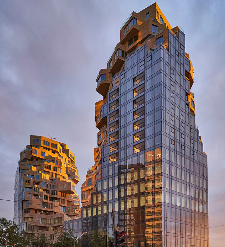 MVRDV-designed valley photographed close to completion in amsterdam ...