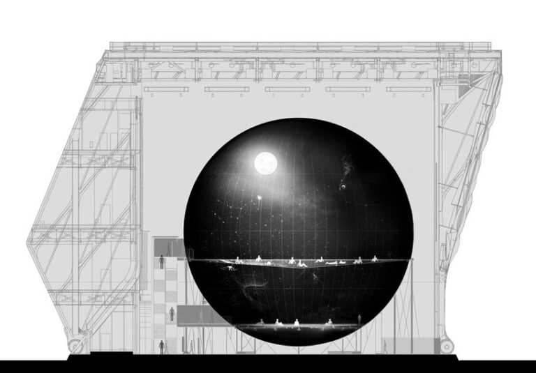 tiktokers loving tomás saraceno's huge spider web installation in NYC