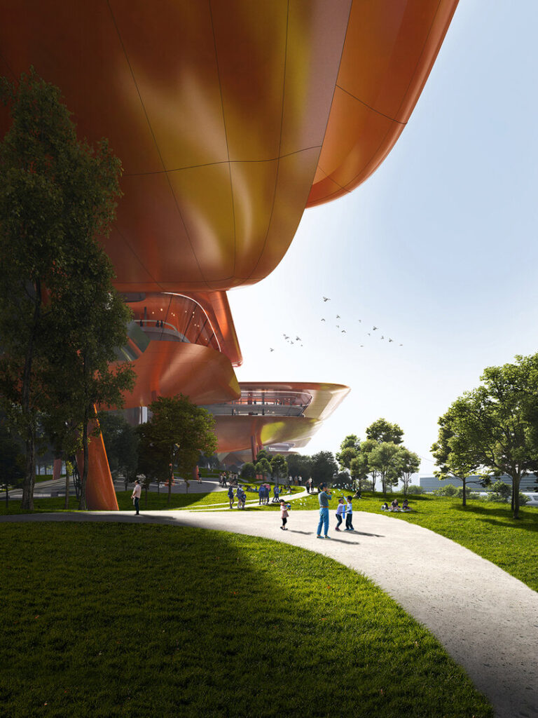 MAD architects wins competition for international cruise centre in china