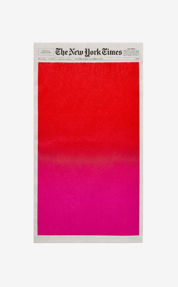 sho shibuya's sunrise paintings infuse saint laurent ephemeral gallery ...