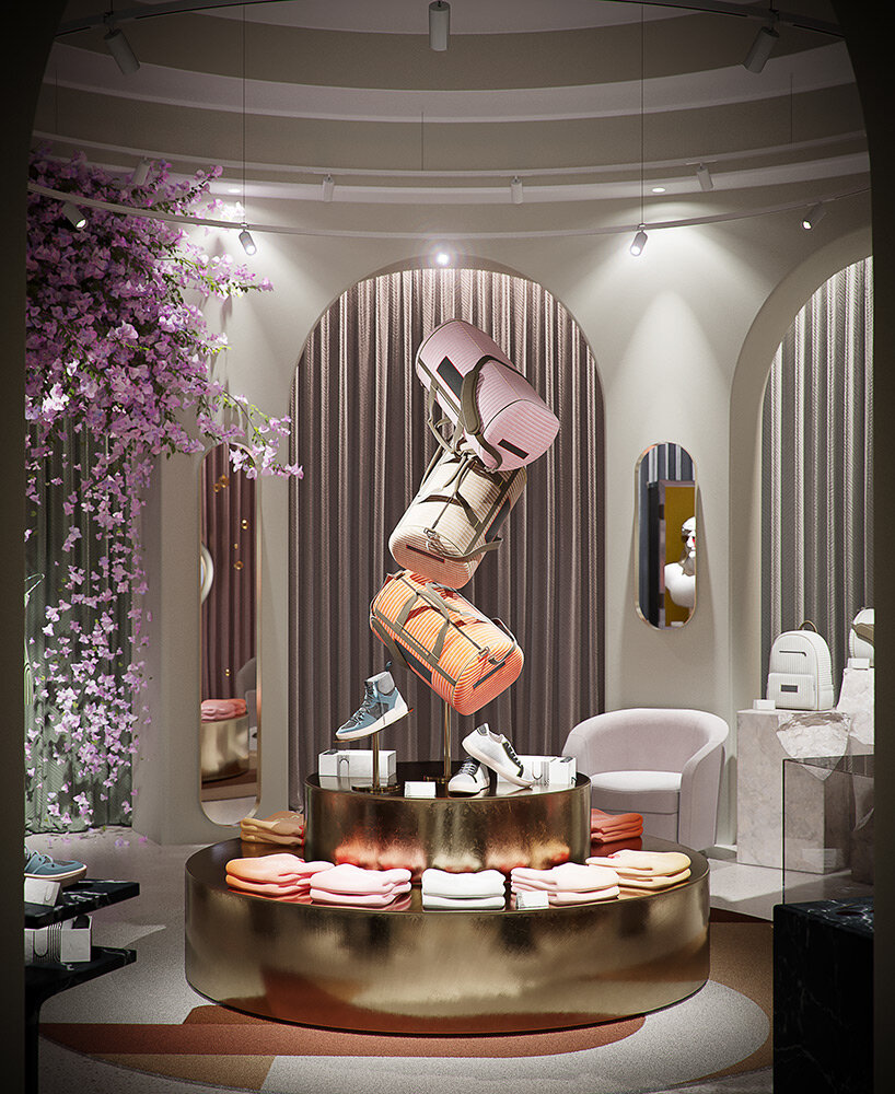 2,200 models by adobe's substance 3D enrich the retail & interior stages