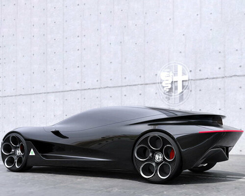 alfa romeo spirito motorcycle concept reflects italian traditions