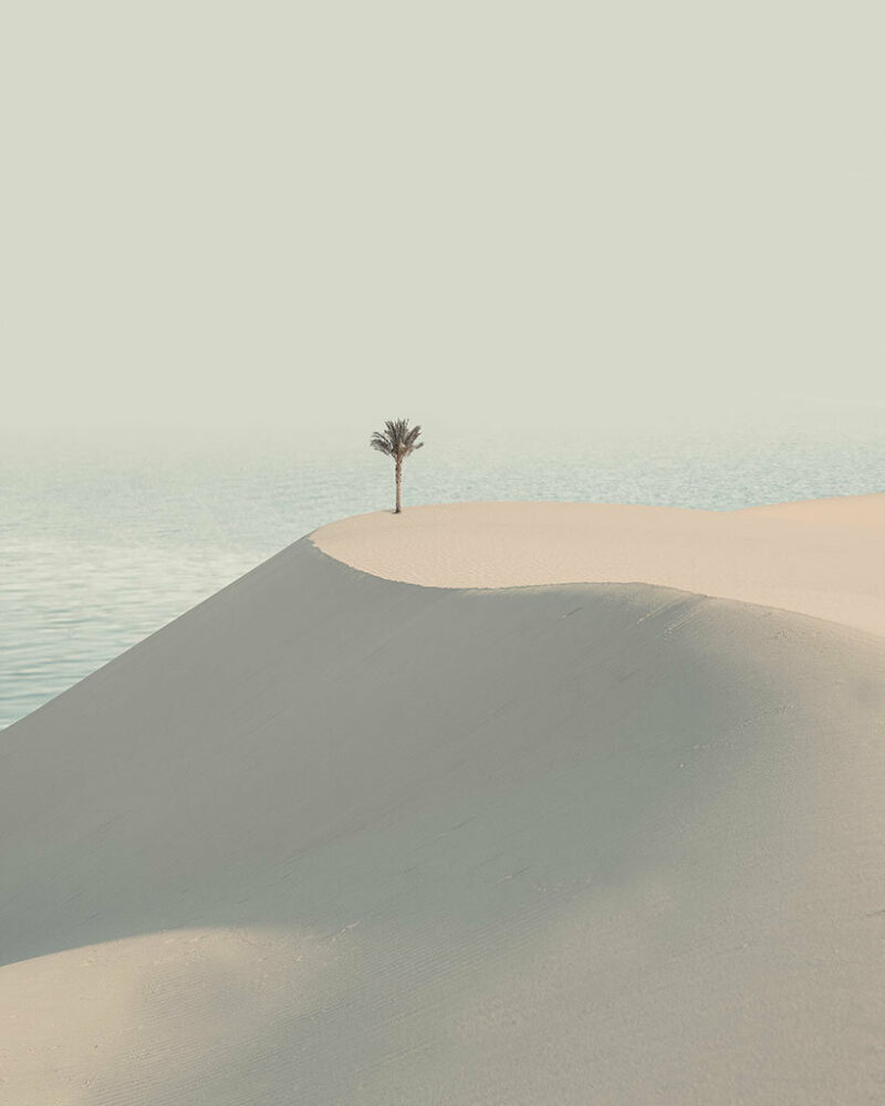 egyptian photographer karim amr captures desert's monumental solitude