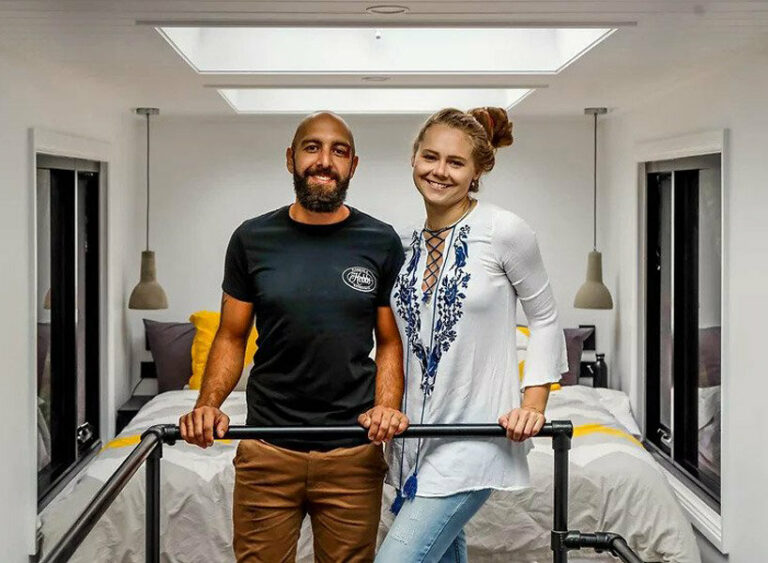 this couple built their luxurious, tiny home in australia in just three ...