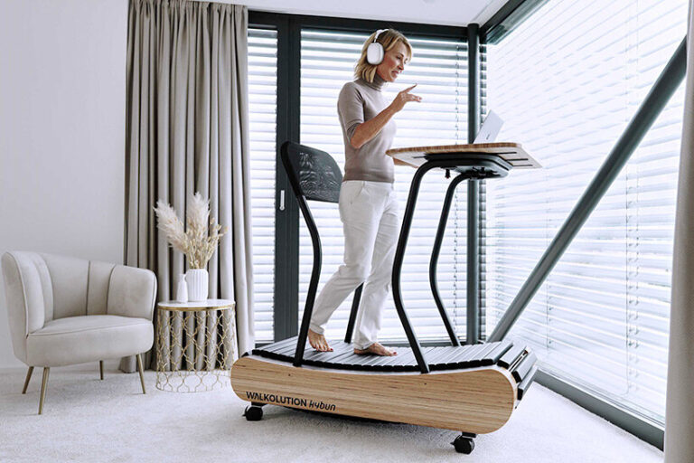 non-motorized walkolution treadmill turns smart work into smart workout