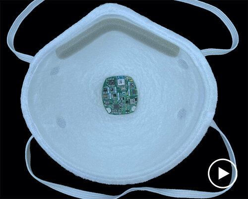 C-mask, a smart face mask that can translate and transcribe for you