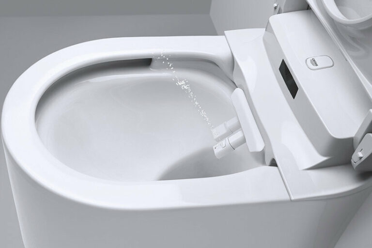GROHE's shower toilet combines self-cleaning hygiene with functionality