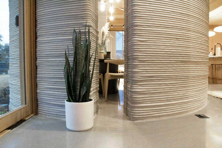 why 3D print a house? step inside the completed 'house zero' to find out