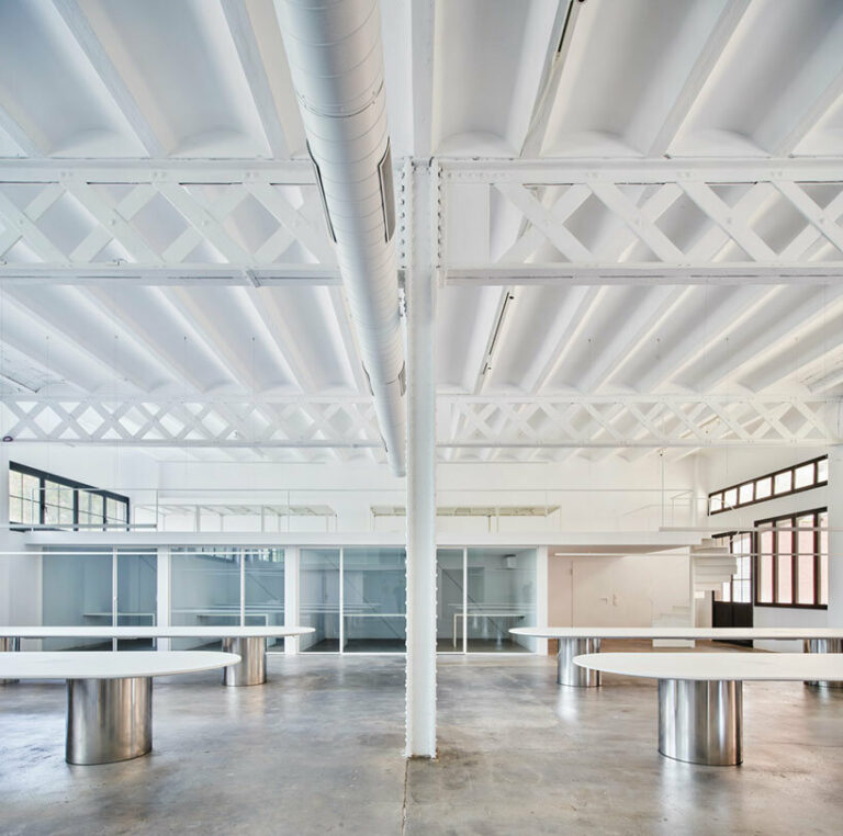 Isern Serra Curates Industrial Minimalism with TheKeenFolks Workspaces