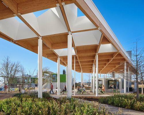 samsung solar powered internet shipping container schools