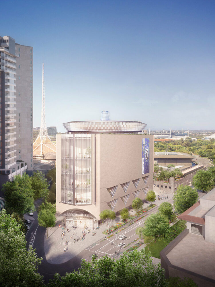 first images unveiled of melbourne's forthcoming NGV contemporary gallery