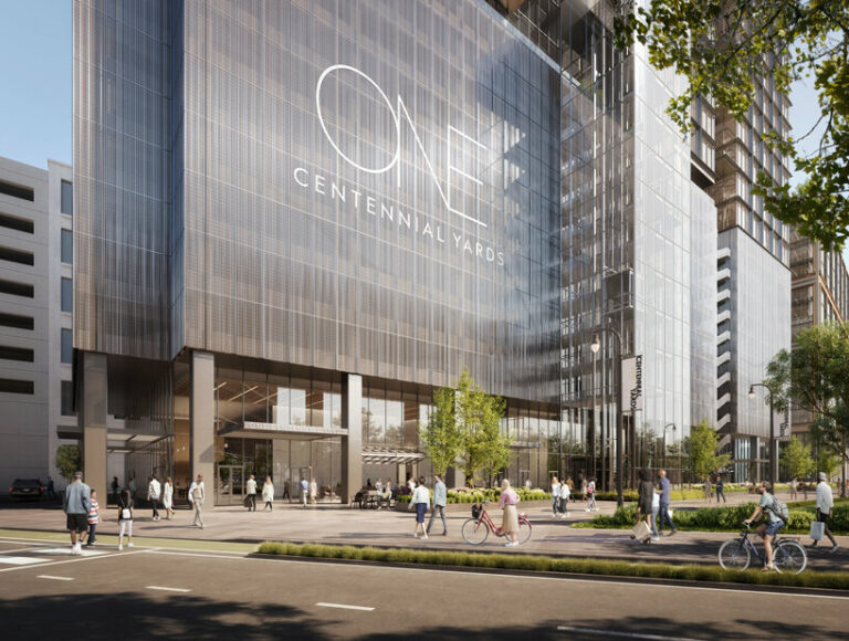 SOM designs the first tower for foster + partners' atlanta megaproject