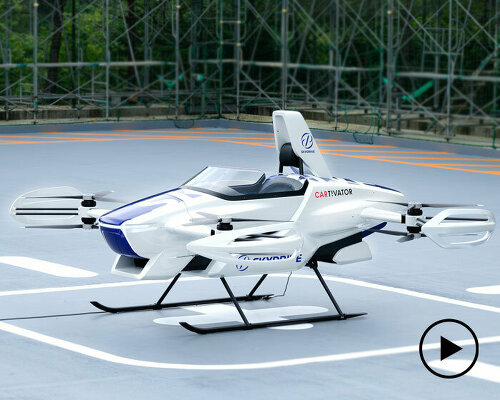 watch SkyDrive's piloted flying car take to the skies