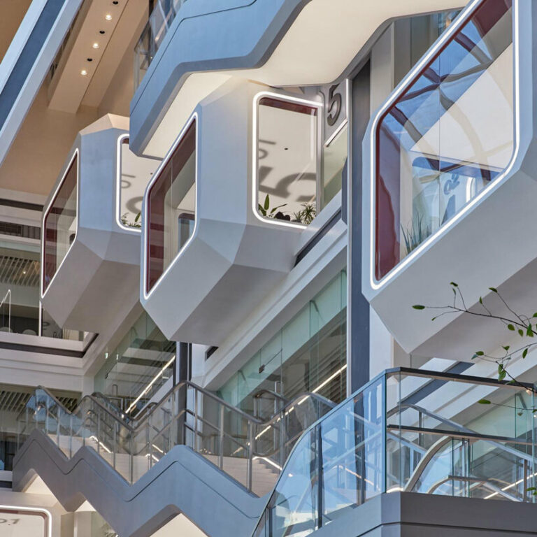 K-pop headquarters by UNStudio take shape as an urban speaker in seoul