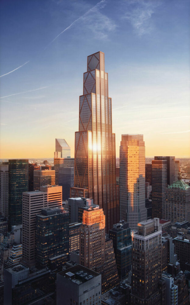 foster + partners designs new york city’s largest all-electric tower